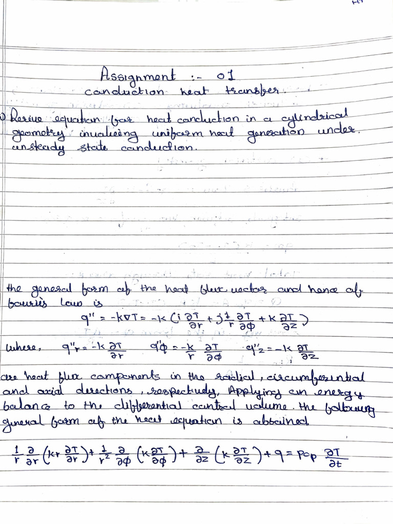 Ht Assignment 1 2 | PDF