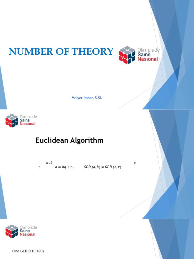 Euclidean Algorithm | PDF
