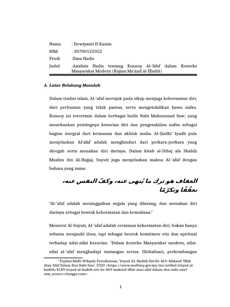 Draf Proposal Kanjeng Ratu | PDF