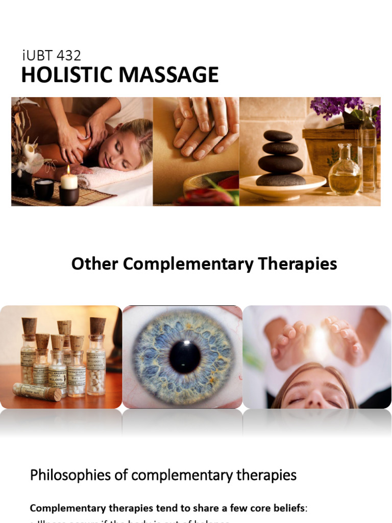 iUBT432 - (4) Other Complementary Therapies | PDF | Massage | Neuro ...