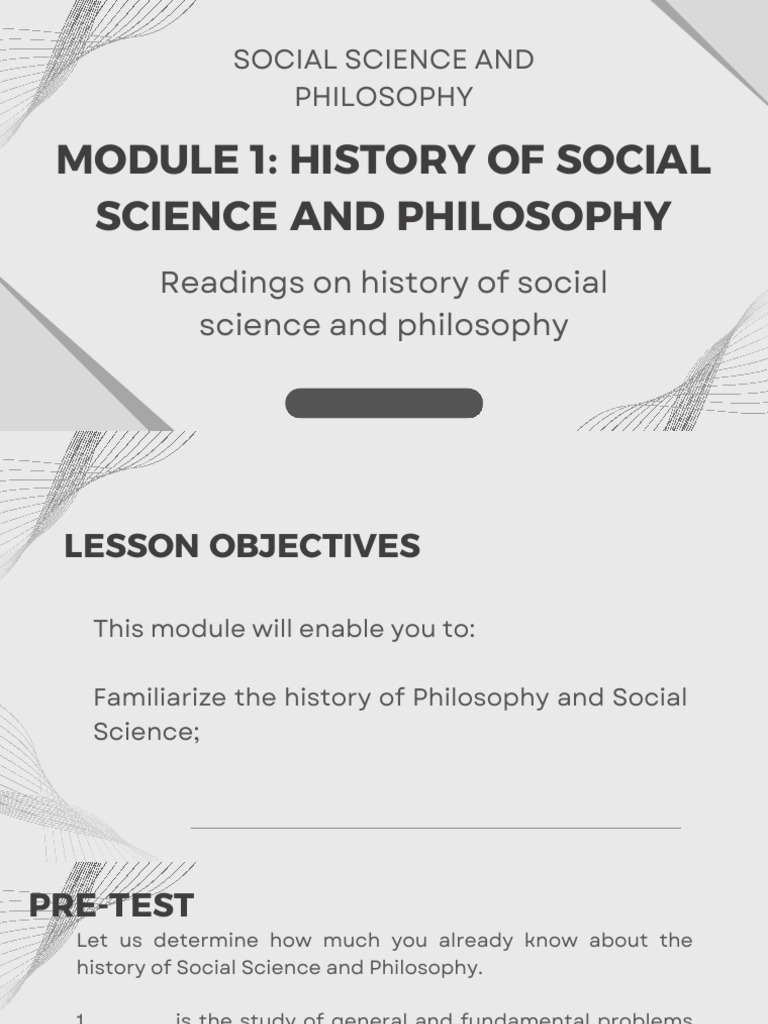 History of Social Science & Philosophy | PDF | Social Sciences | Science