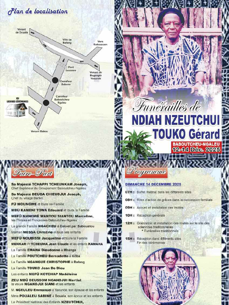 Funérailles Papa_Mise en Page 1-4 | PDF