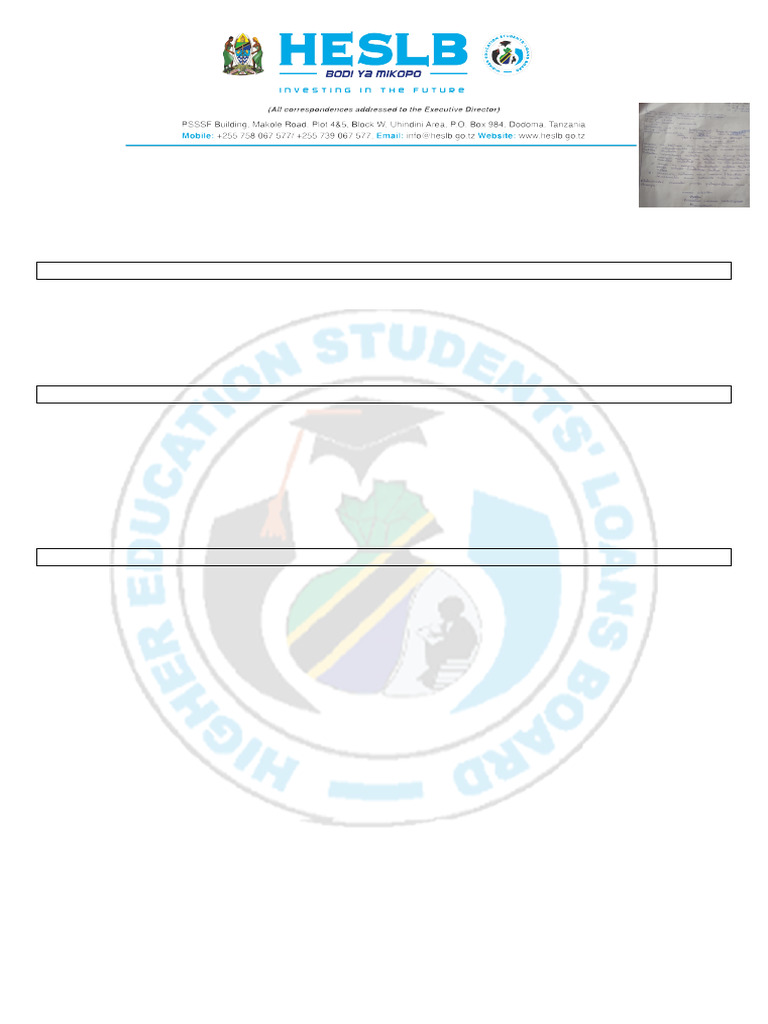Student Loan Appeal Form SLAF1 | PDF