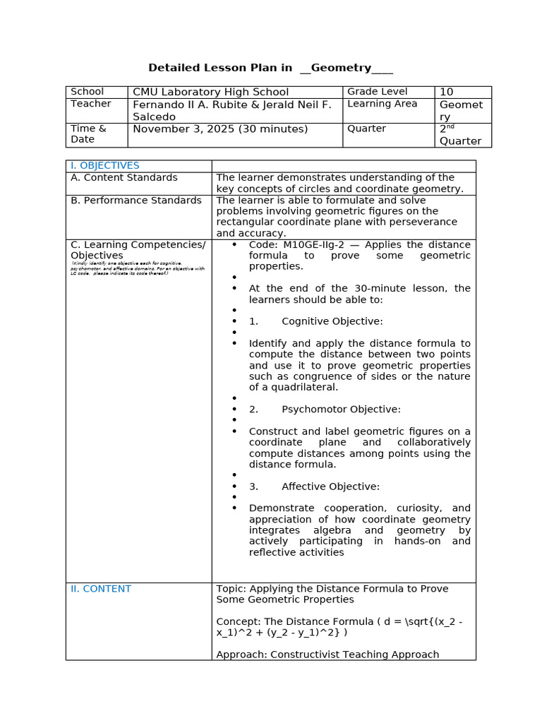 Blank Deped Dlp (2) | PDF | Geometry | Mathematics
