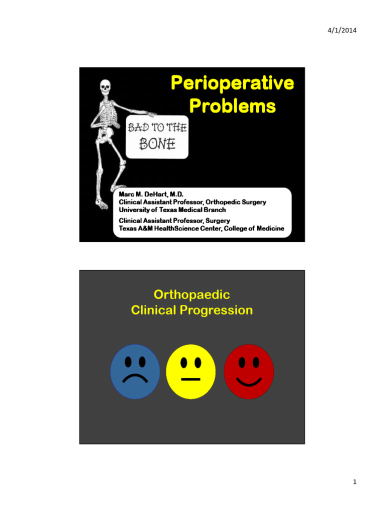 DeHart Basic Science I - 2 Perioperative Problems | PDF | Coagulation ...