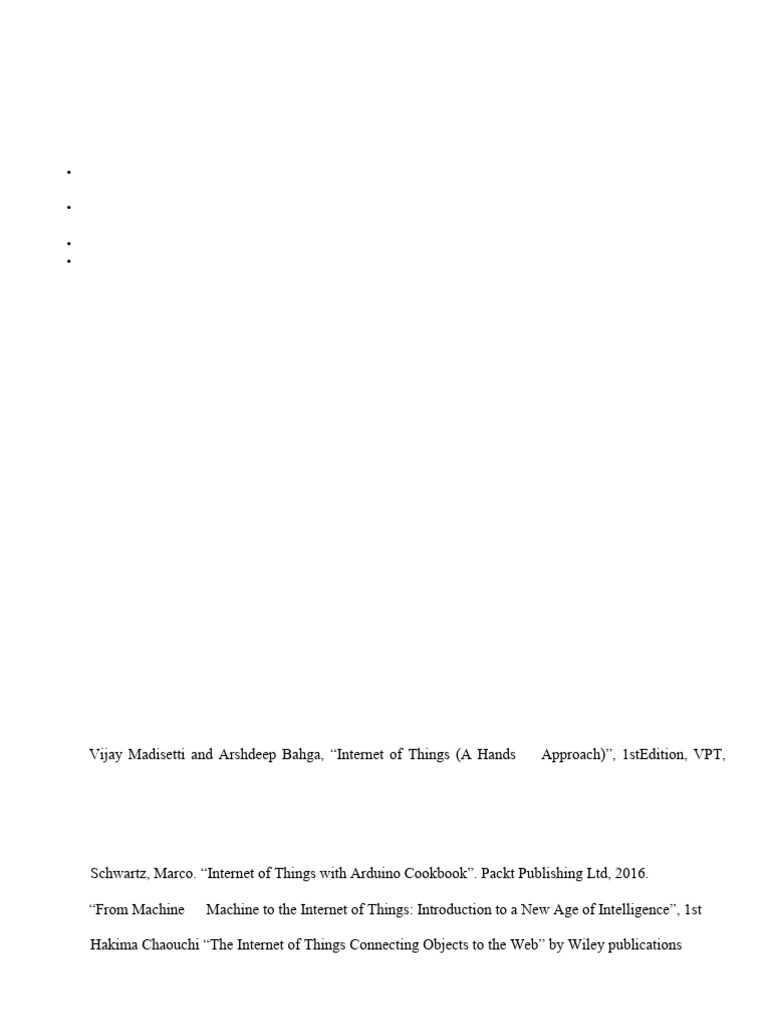 Applied Computing (IoT Fundamentals) | PDF | Internet Of Things | Arduino