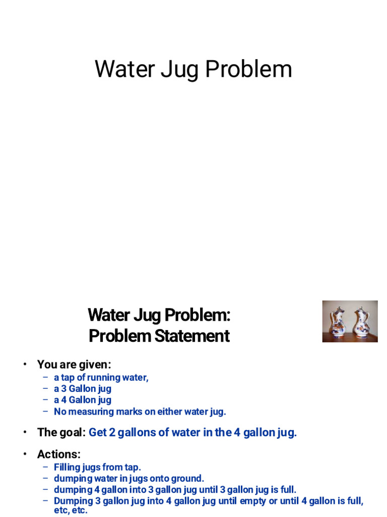 1-6-Water Jug Problem | PDF | Mathematics | Applied Mathematics