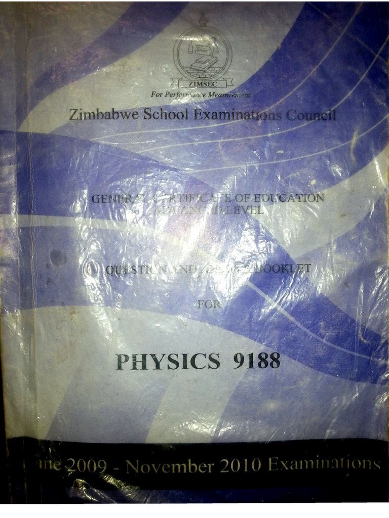 Blue Book... PPR 1 Physics | PDF