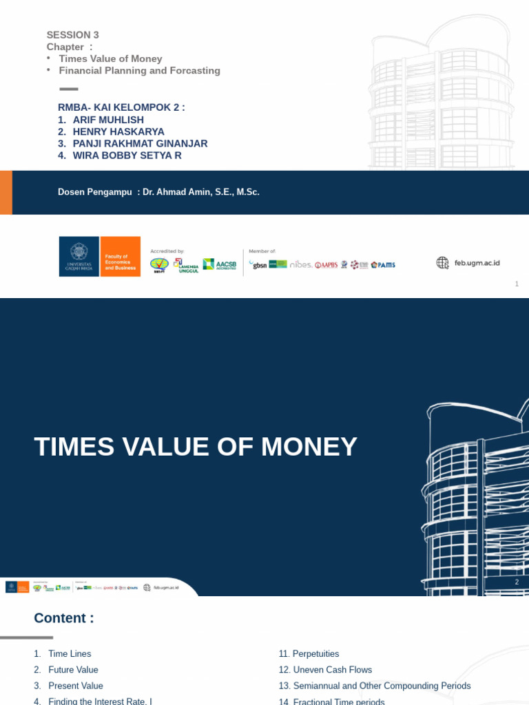 Times Values of Money Dan Financial Planning and Forecasting | PDF ...