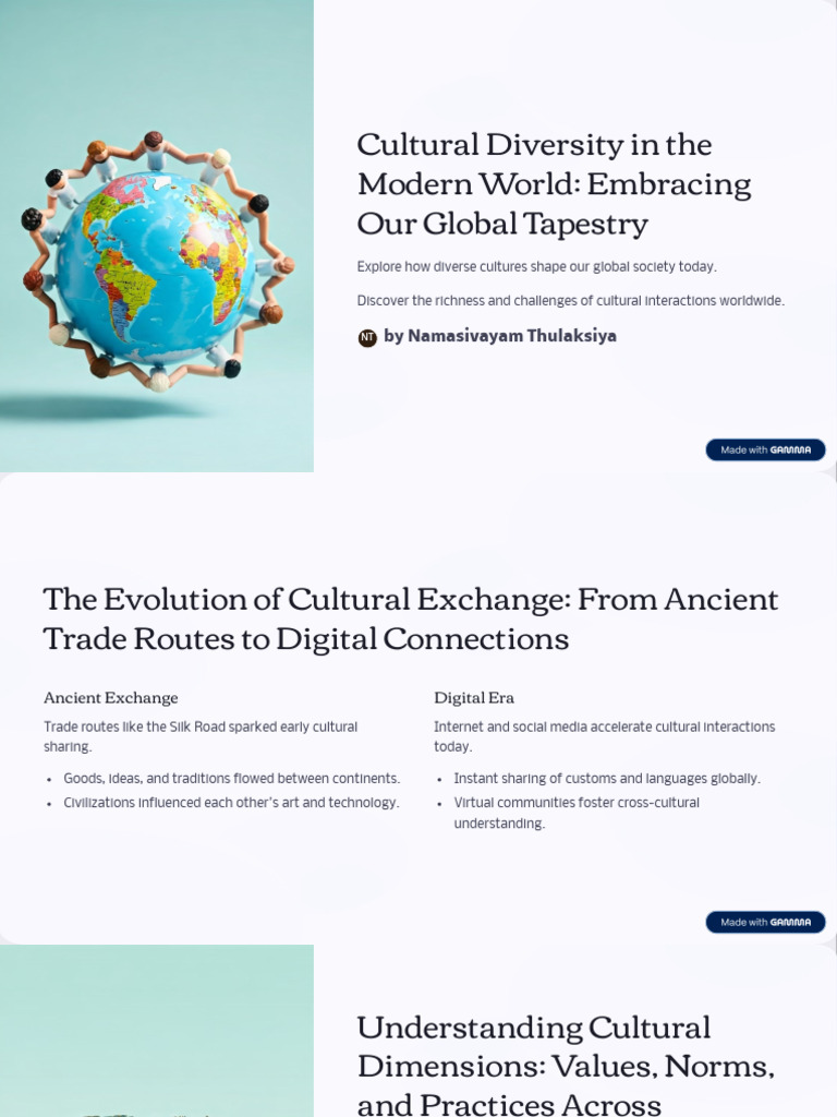 Embracing Cultural Diversity Today | PDF | Identity (Social Science ...