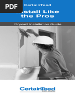 Tectum Panel Installation Guide | PDF | Drywall | Ceiling
