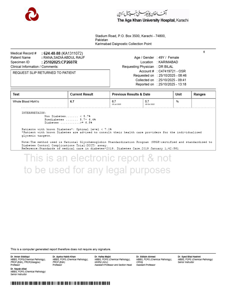This Is An Electronic Report & Not: To Be Used For Any Legal Purposes ...