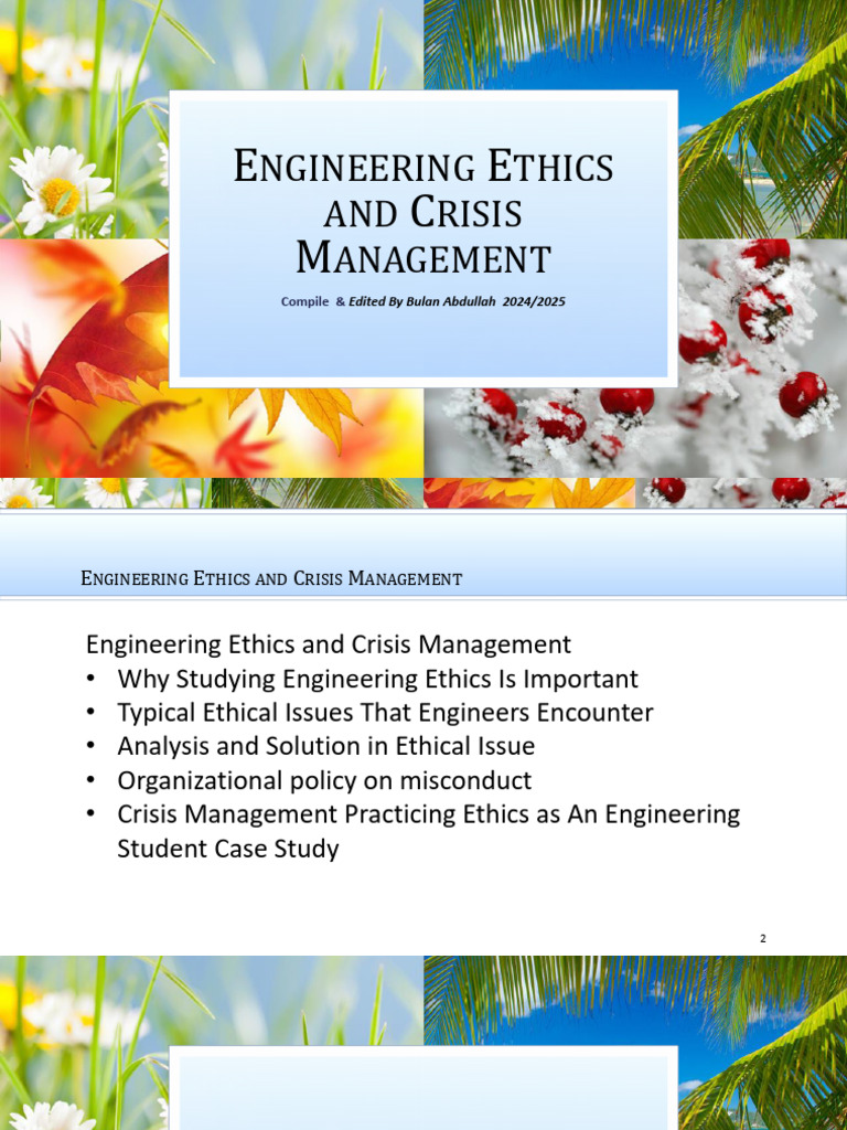 3.1 Engineering Ethics, Integrity, Violations PART 1 7 DEC 2024 | PDF ...