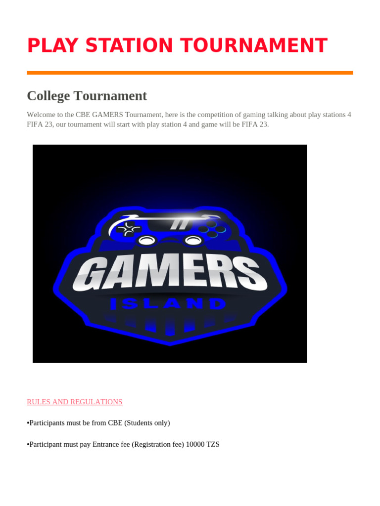 Cbe Gamers | PDF