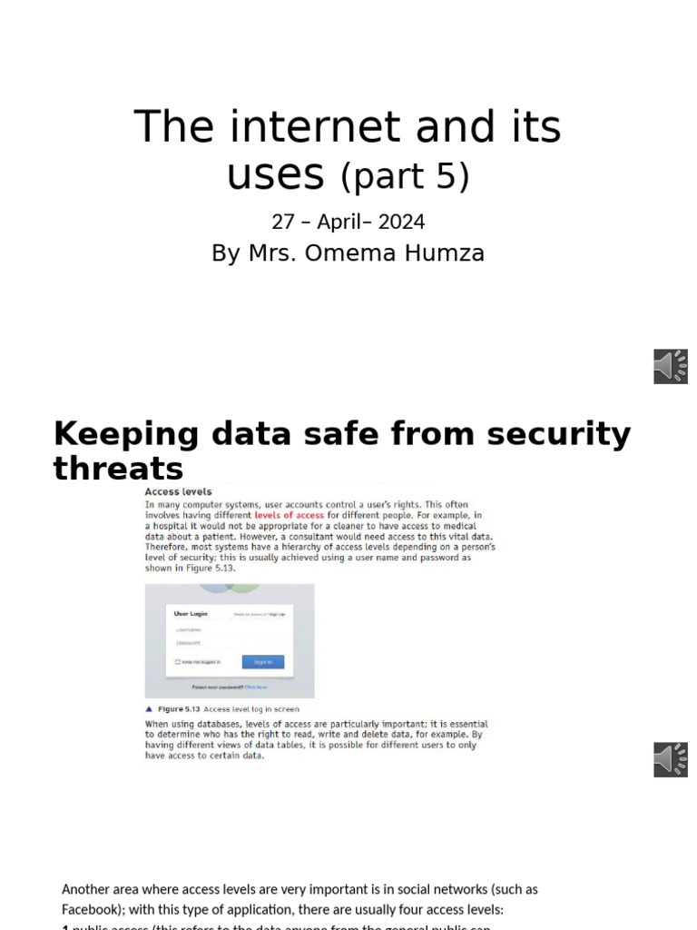 The Internet and Its Uses (Part 5 | PDF | Antivirus Software | Spyware