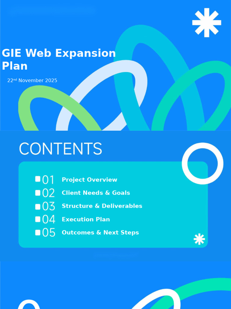 GIE Tanzania Web Expansion Plan | PDF | Computing | Information Technology
