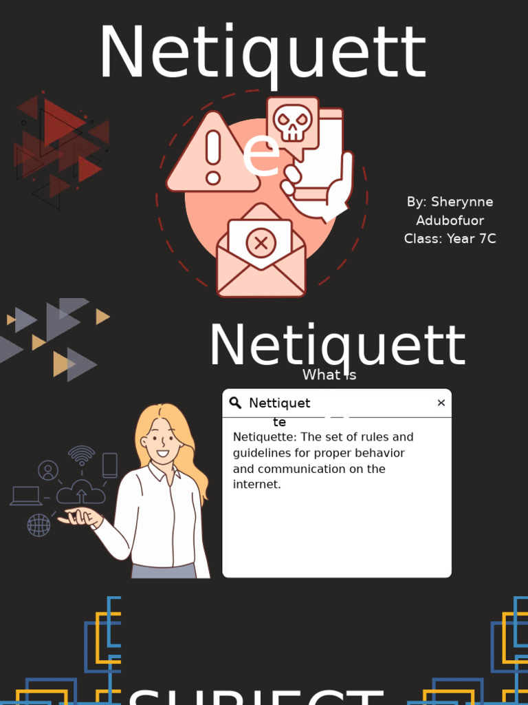 Netiquette (1) | PDF | Communication | Human Communication