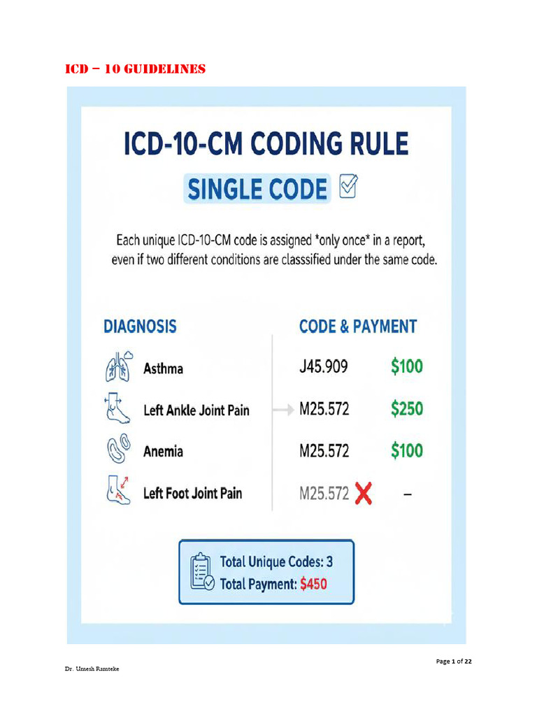 ICD-10 General Guidelines | PDF | Pneumonia | Body Mass Index