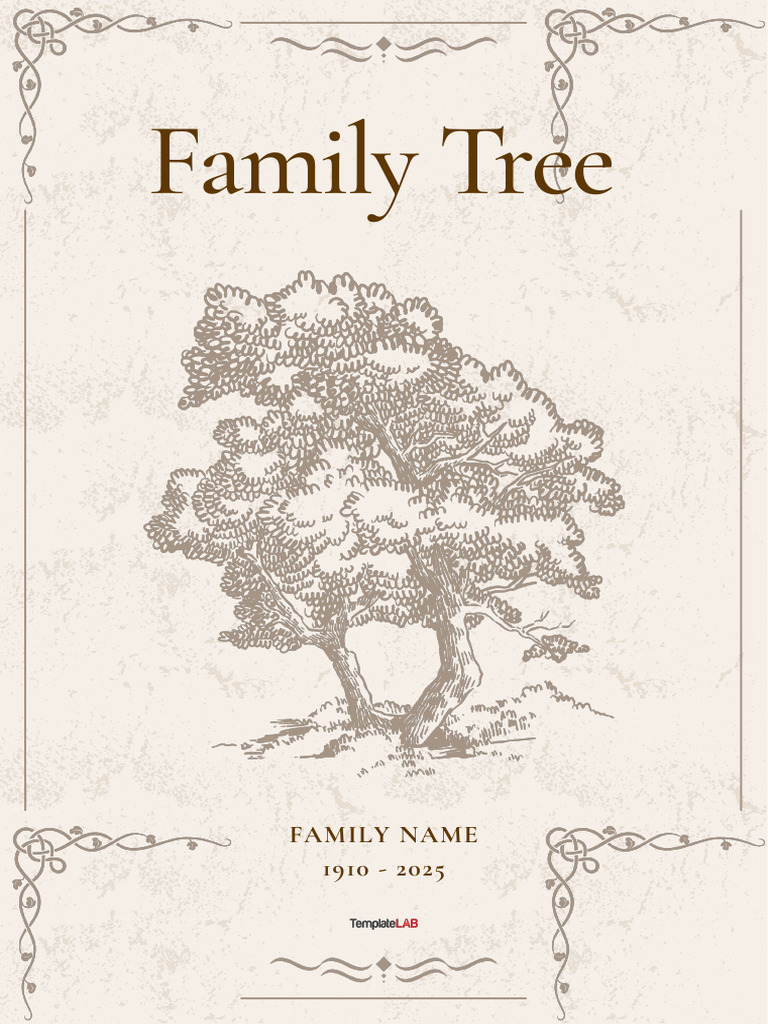 Family Tree Book Template | PDF