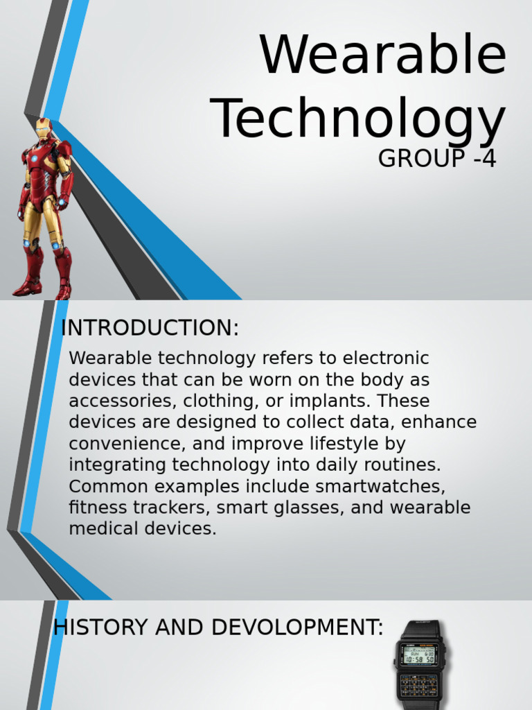 Wearable Technology | PDF | Wearable Technology | Smartwatch