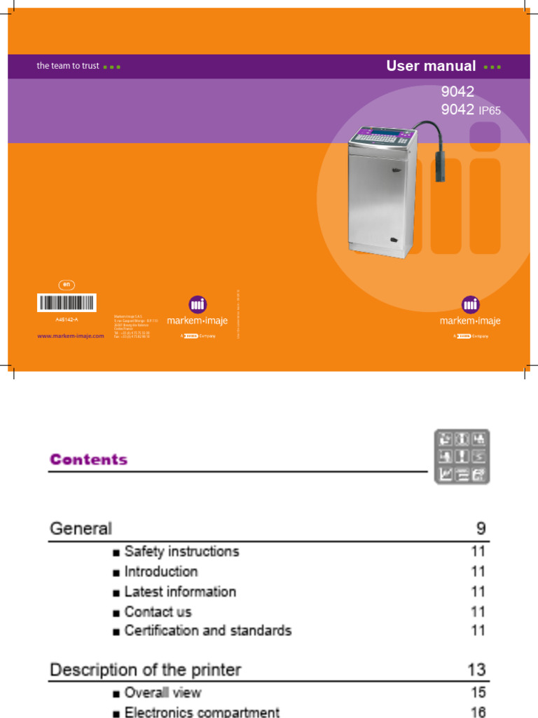 A45142-EN-UM9042 | PDF | Menu (Computing) | Icon (Computing)