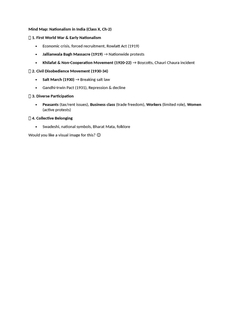Mind Map | PDF