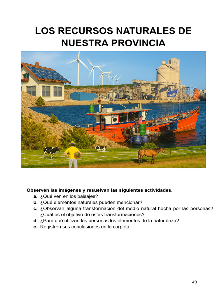 Cuadernillo I - 3ra Parte | PDF | Ciencias de la Tierra | Entorno natural