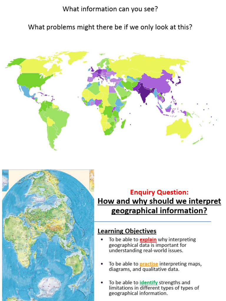 Interpreting Geographical Information | PDF | Geographic Information ...