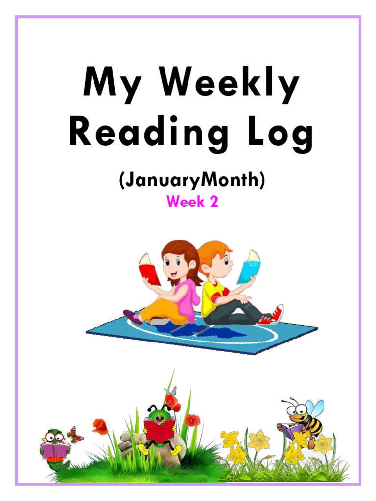 January - Reading Log - Week 2 | PDF