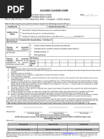 IDBI Demat Account Closure Form | PDF | Securities (Finance) | Market ...