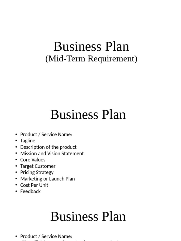 Business Plan | PDF
