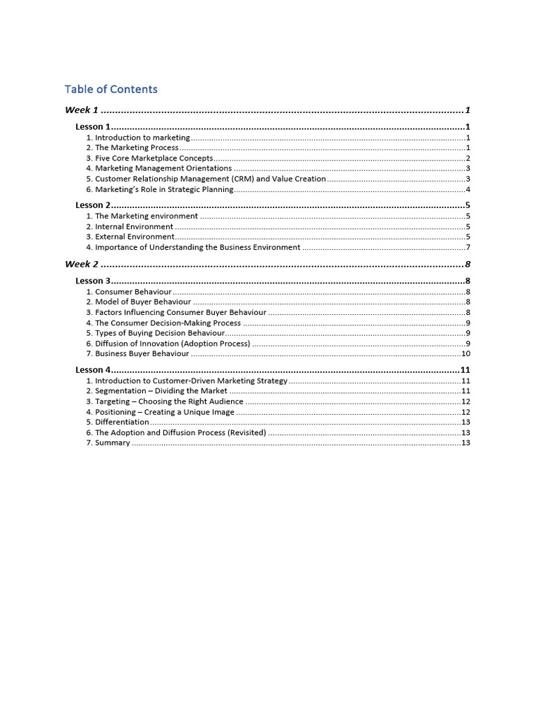 LectureNotes COMKA | PDF | Marketing | Consumer Behaviour
