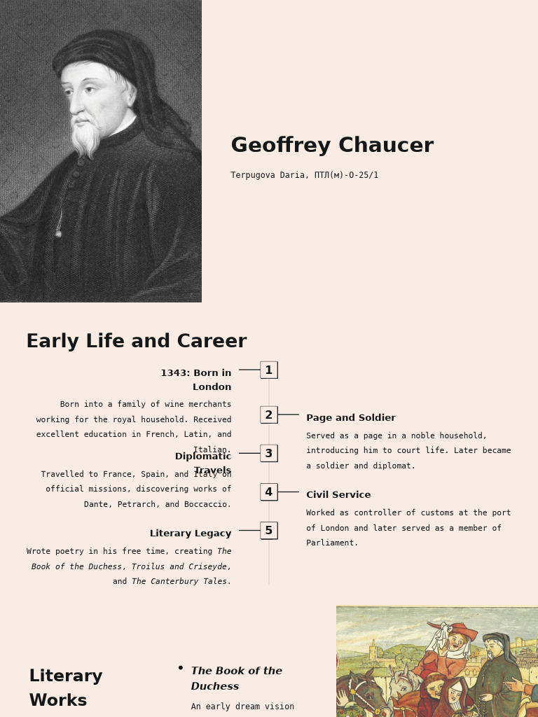 Geoffrey Chaucer | PDF | Geoffrey Chaucer | Translations