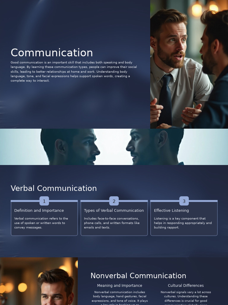 Mastering Verbal and Nonverbal Skills | PDF | Nonverbal Communication ...