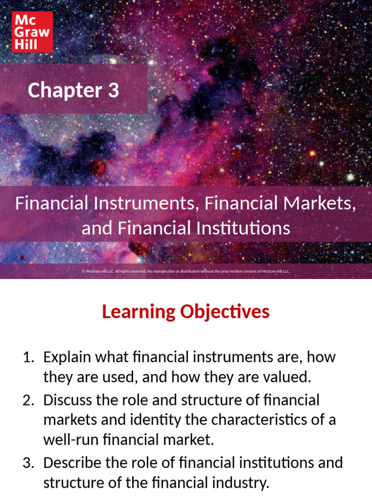 Cecchetti 2024release Ch03 PPT ACCESS | PDF | Derivative (Finance) | Financial Markets