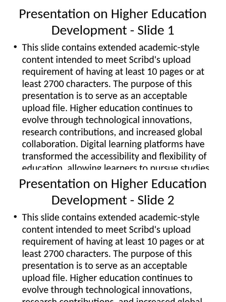 Scribd Presentation 1 | PDF | Cognition | Learning