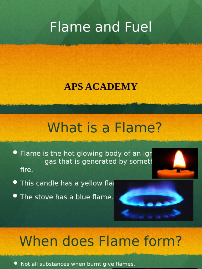 Flame | PDF | Fuels | Combustion