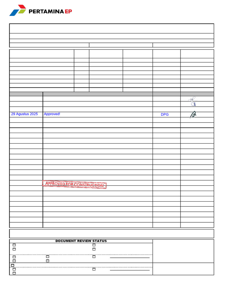 Dz-51-00-l0-Pr-001 Inspection Test Plan (Itp) Rev.0 Afc App | PDF ...