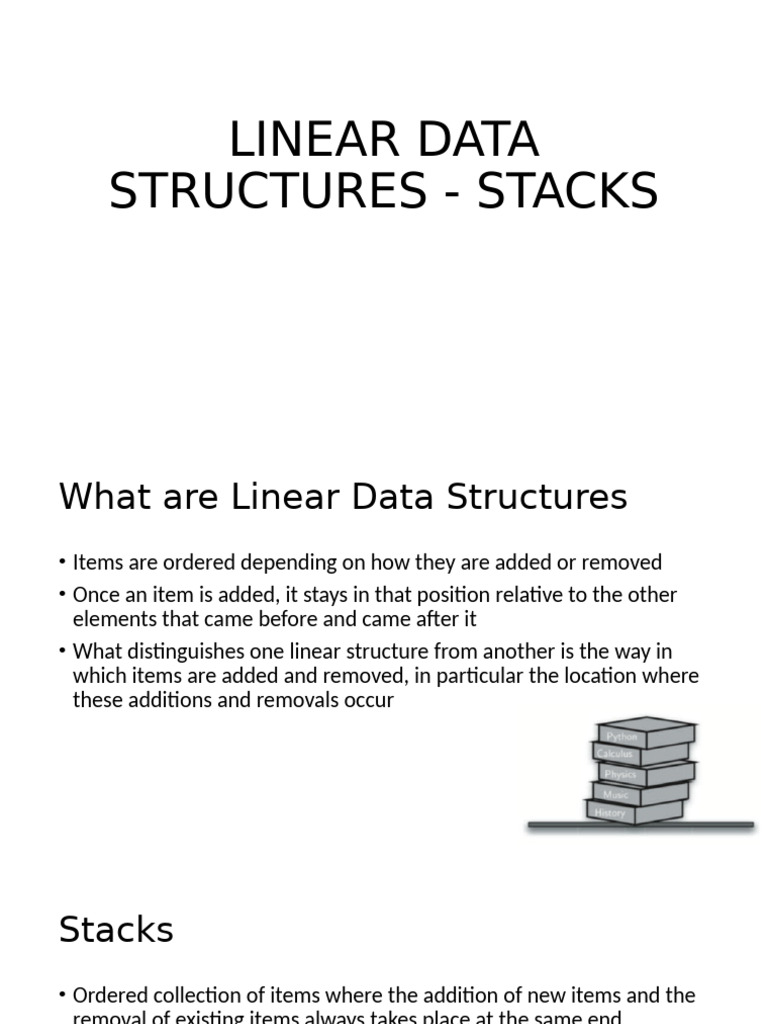3 Stacks | PDF