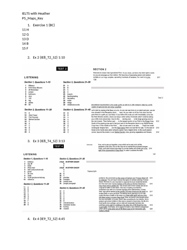 P5 Maps Key | PDF