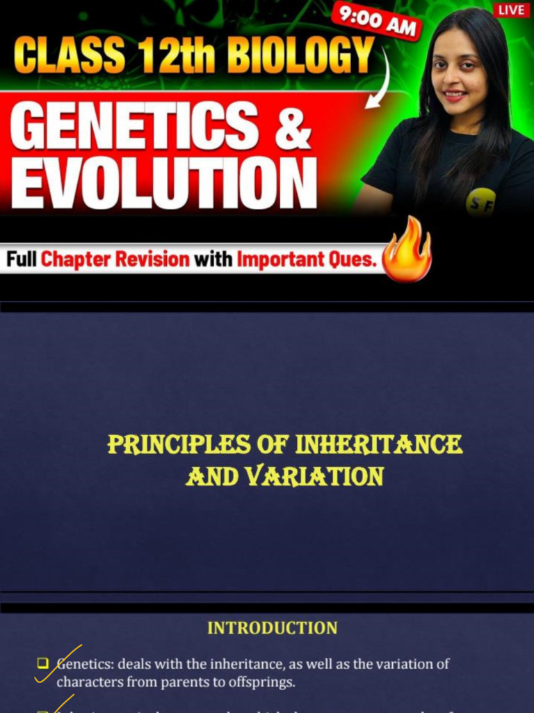 Genetics and Evolution | PDF
