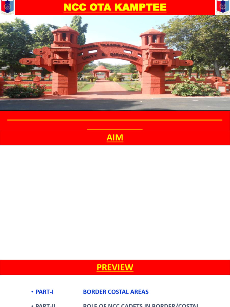 NCC Cadets in Border Coastal Management | PDF | Coast