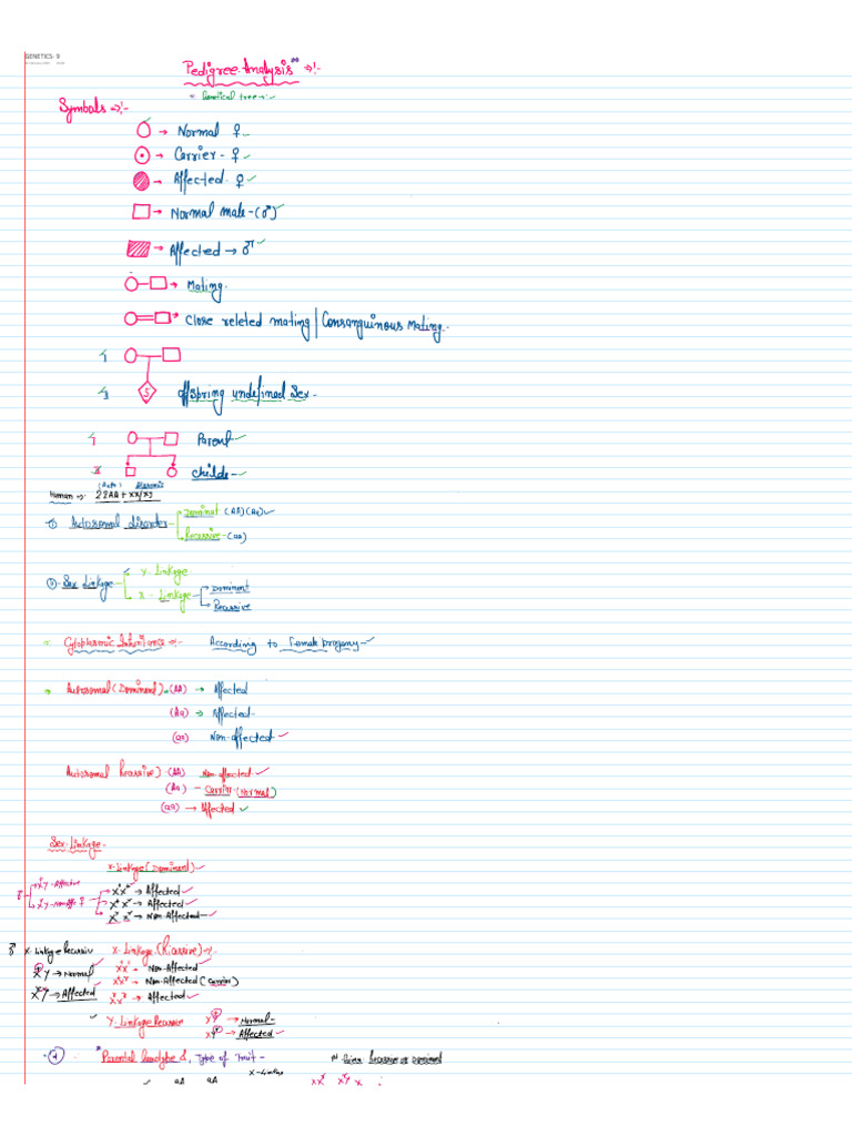 Pedgree 1 | PDF