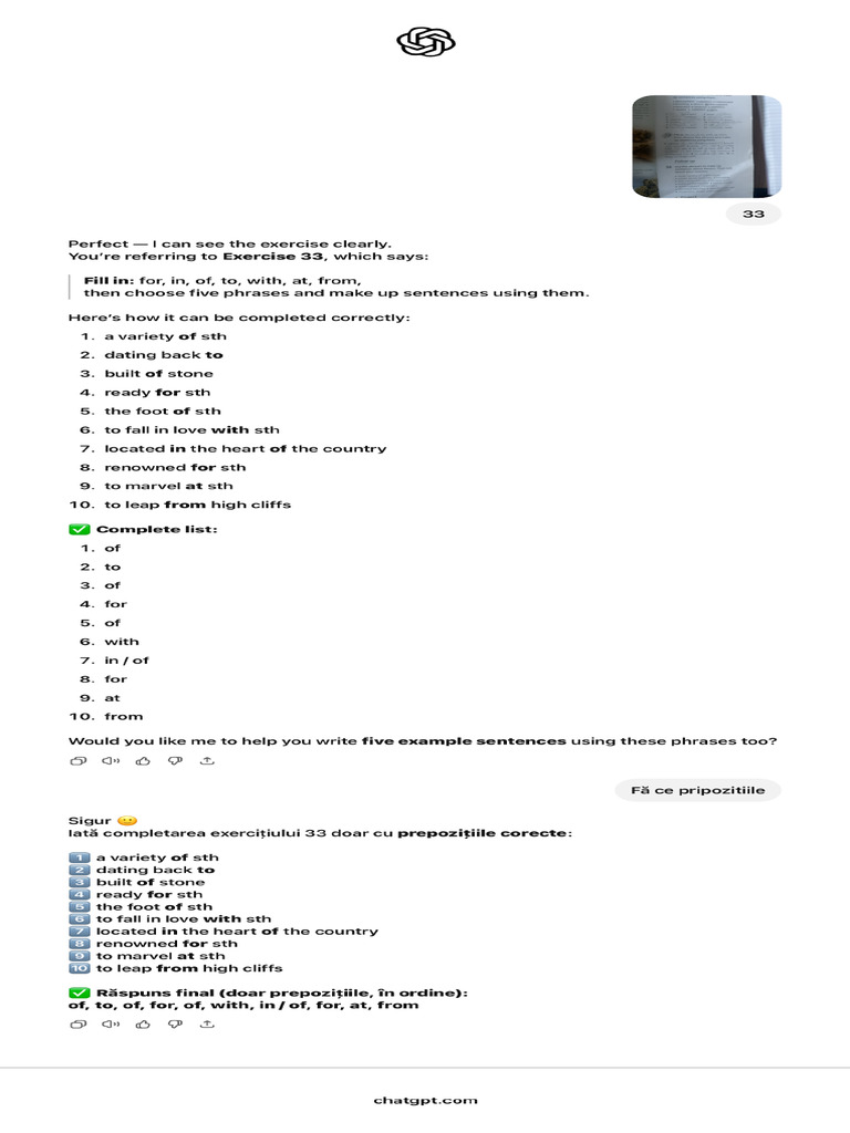 Exercise 33 | PDF