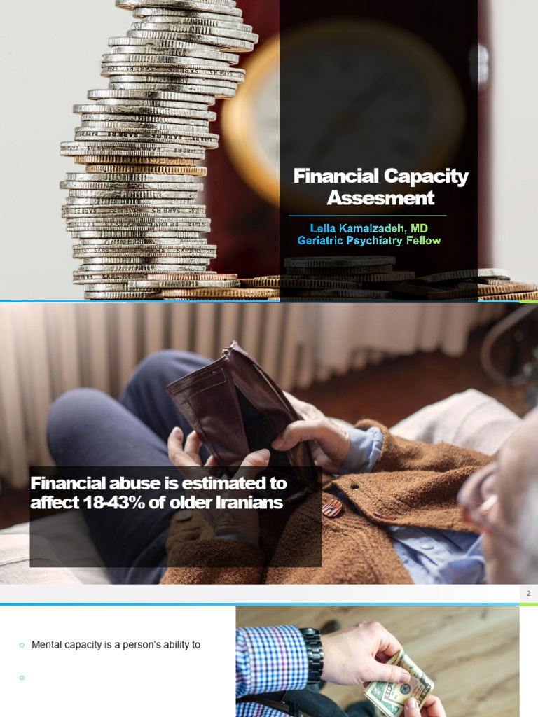 Assessing Financial Capacity in Seniors | PDF | Dementia | Prefrontal ...