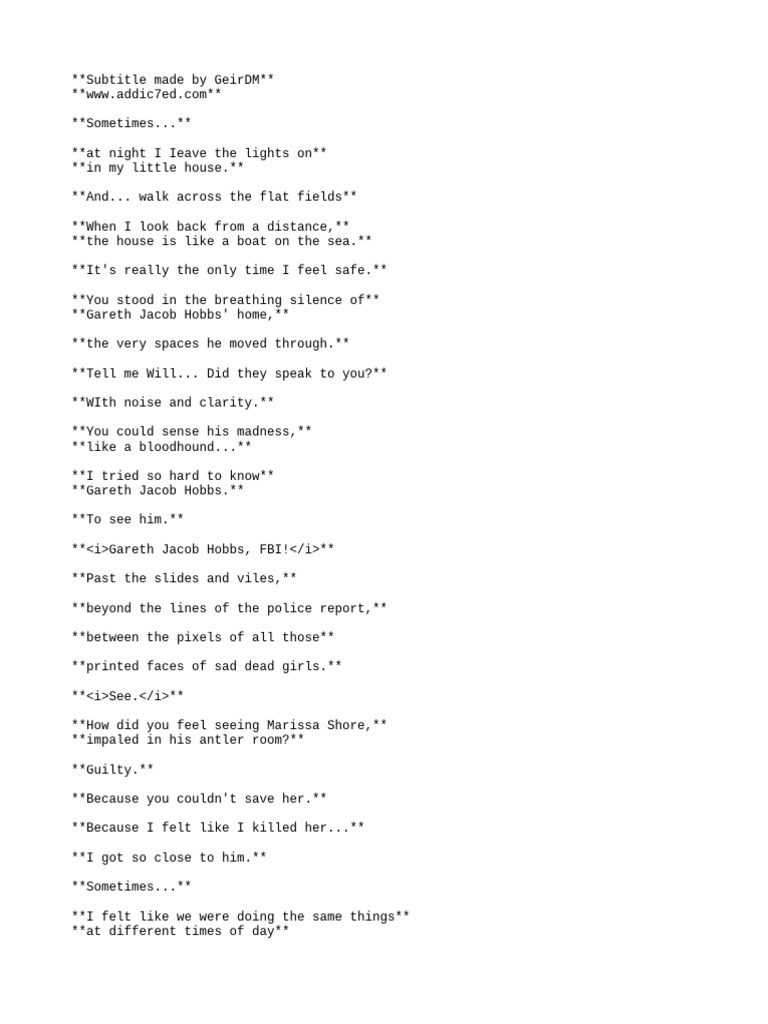 Hannibal 104 Formatted | PDF