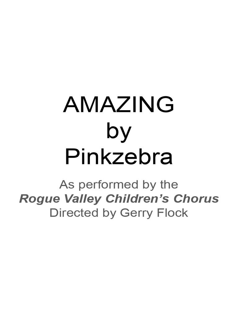 AMAZING by Pinkzebra | PDF