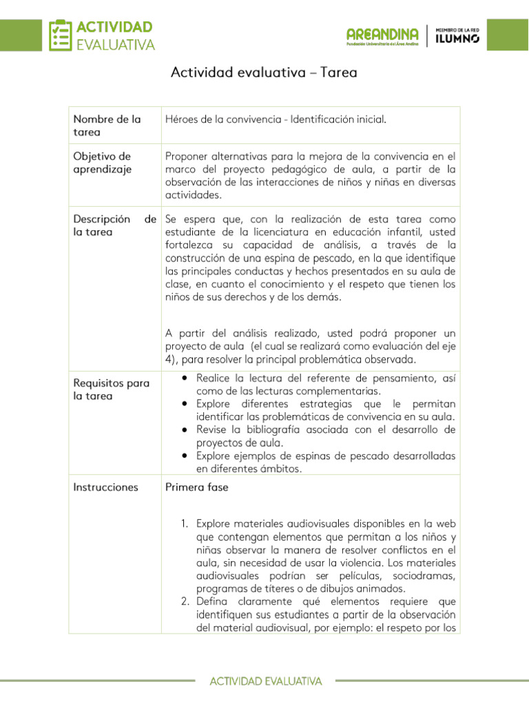 Actividad Evaluativa Eje 3 | PDF