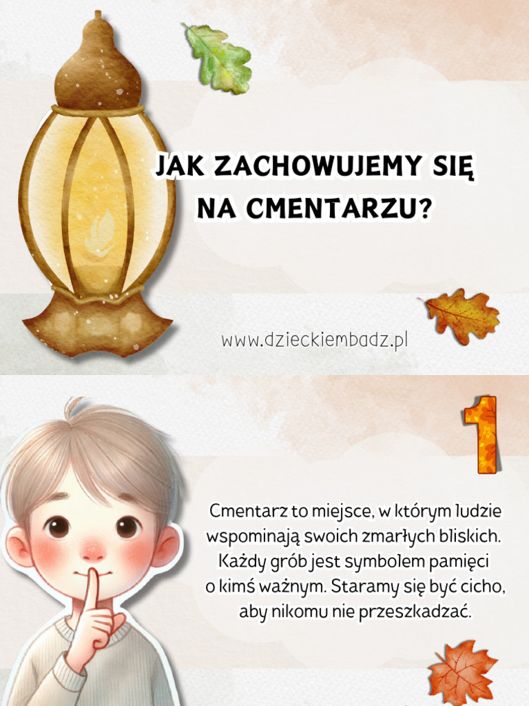 ZachowanieNaCmentarzuDzieckiemBądź | PDF
