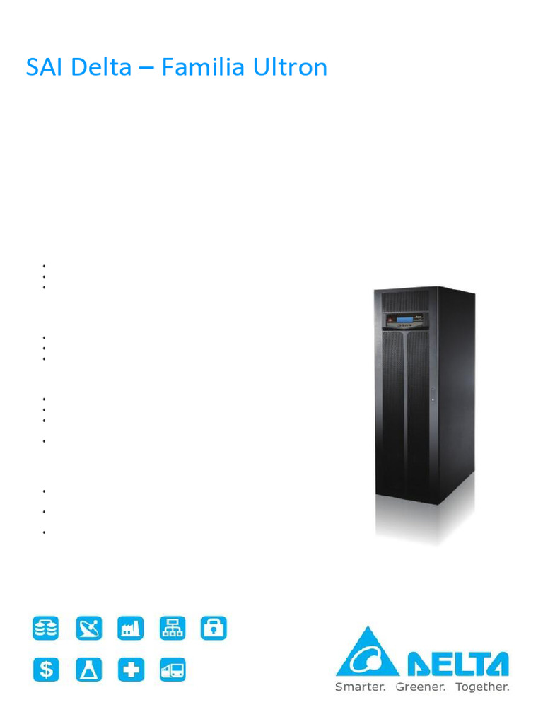 UltrOn HPH-LV 20-60 KW (120-208) Ficha Tecnica | PDF | Uso eficiente de ...